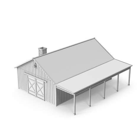 Farm Barn Model Turbosquid 2290623