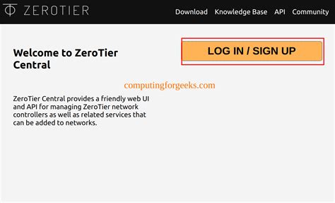 How To Set Up And Use Zerotier Vpn Server Computingforgeeks