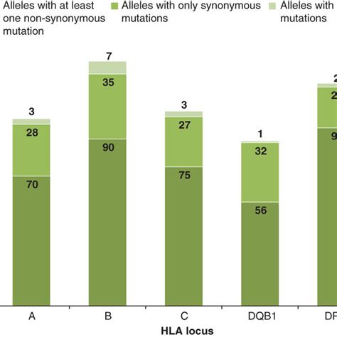 Number Of New Human Leukocyte Antigen Hla Alleles According To Type