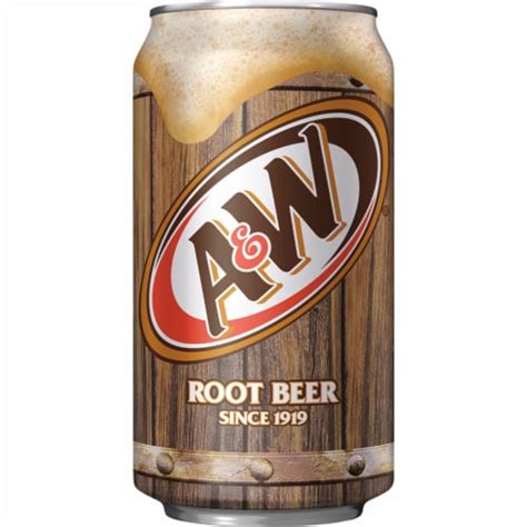 A W Root Beer Soda Cans 12 Pk 12 Fl Oz Fred Meyer