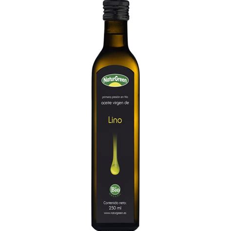 Comprar Bio aceite de lino virgen primera presión en frío ecológico