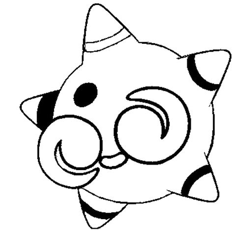 Dibujo Para Colorear Pokémon Sol Y Luna Minior Forma Alternativa 31