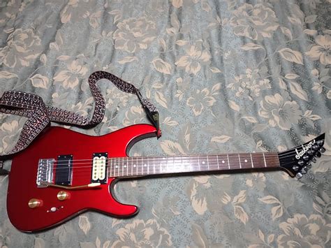 Jackson JS Series Reverse Headstock 1997 98 Red Metallic Reverb