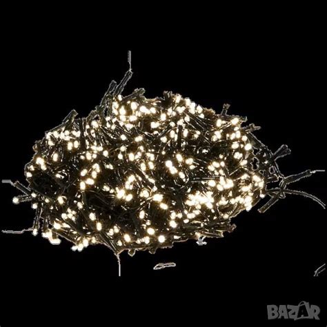 Луксозни светлини Коледни светлини 1000 Led 25 метра в Декорация за