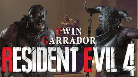 RESIDENT EVIL 4 REMAKE PS5 BOSS FIGHT TWIN GARRADORS YouTube