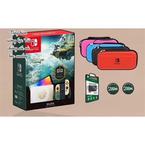 Máy Nintendo Switch Oled Mod Chip Hack Phiên Bản Zelda Tears Of The Ki