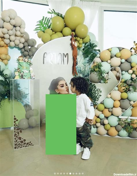 عکس تولد یک سالگی پسر دنیا جهانبخت