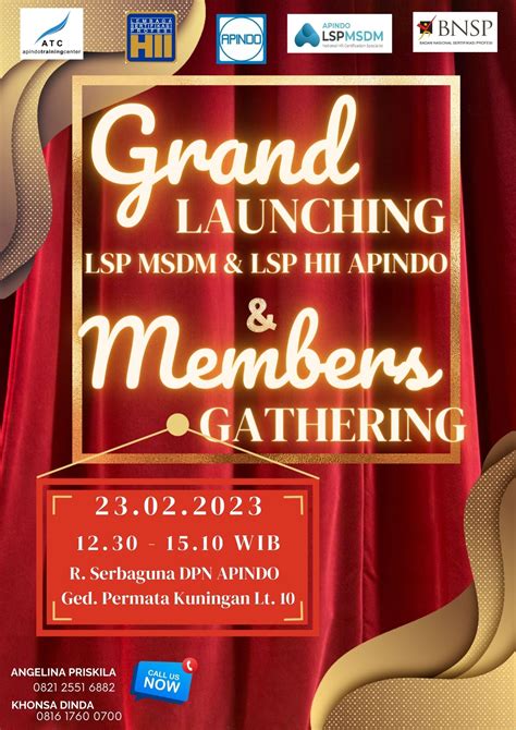 Grand Launching Lsp Hii And Lsp Msdm Apindo