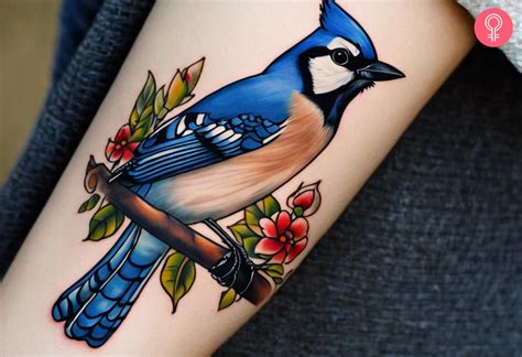 8 Amazing Blue Jay Tattoo Designs With Meaning