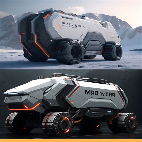 Artstation 202 Futuristic Military Truck