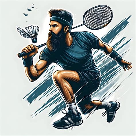 Download Ai Generated Badminton Sports Royalty Free Stock Illustration Image Pixabay