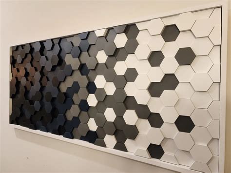 3d Hexagon Art
