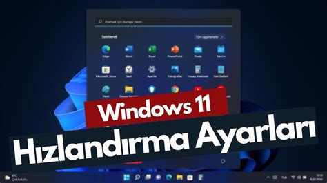 100 hızlanma garantili Windows 11 EFSANE Hızlandırma 2023 YouTube