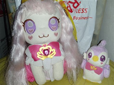 Precure Go Princess Precure Pafu And Aroma Battery Operated Plush Pretty Cure Hobbies And Toys