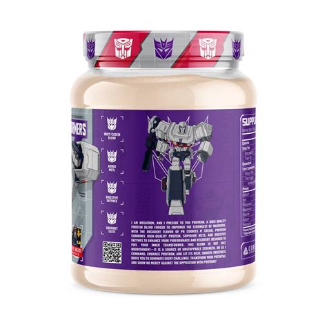 Protron Whey Protein Core X Transformers Collab Nutrition Cartel