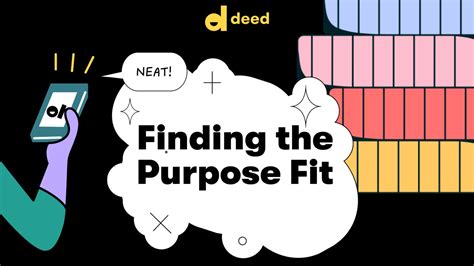 Finding The Purpose Fit