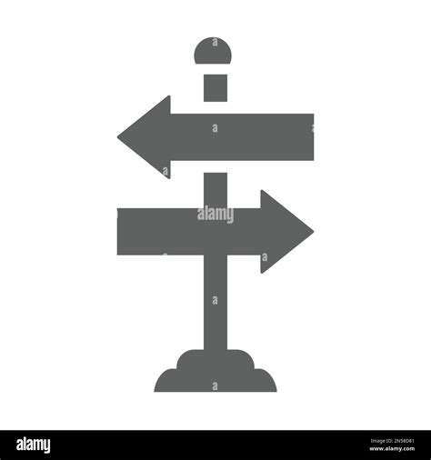 Traffic Sign Direction Icon Vector EPS File Perfect Use For Print