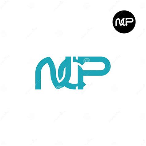 Ncp Logo Letter Monogram Design Stock Vector Illustration Of Modern Abbreviation 333196534