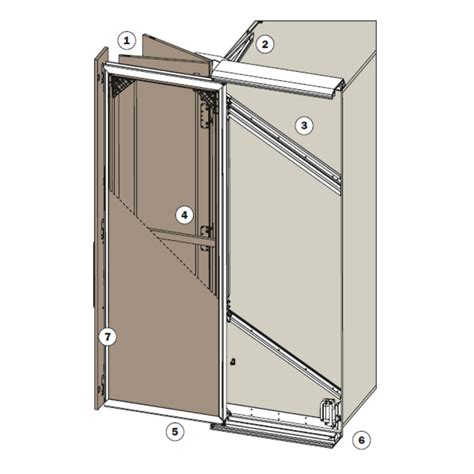 Sistema de portas duplas retráteis Exedra CUSTOMIZADO WOODTECH