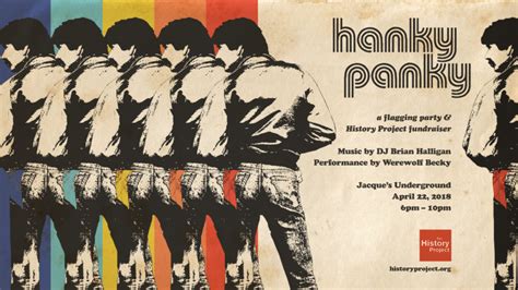 Hanky Panky A Flagging Party The History Project