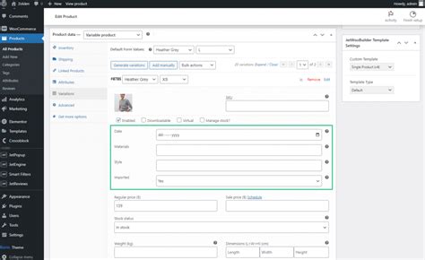 Attaching Meta Boxes To Woocommerce Product Data And Variations Crocoblock