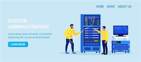 System Administrator Upkeeping Server Adjusting Network Pc Hardware Sysadmin Repairing Computer