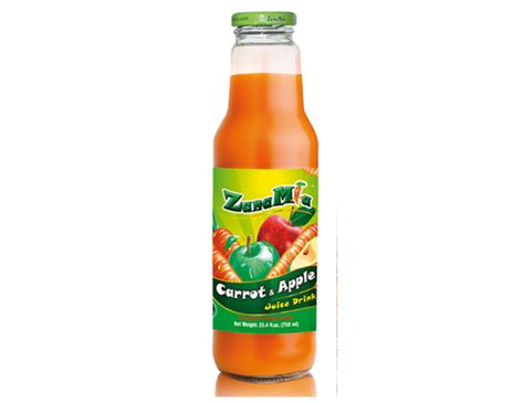 Zanamia Jugo Zanahoria Manzana 25 4 Oz Canasta Express