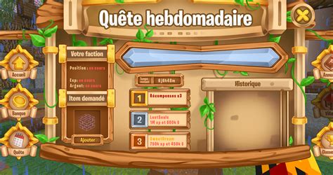 Bug Faction Quête Hebdo · Issue 883 · Paladium Developpement