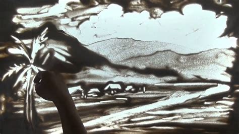 Beautiful Sand Art By Vietnamese Sand Artist Le Phong Giao Youtube
