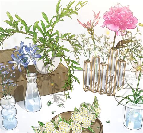 웹툰 And 일러스트를 위한 감성 꽃 브러쉬 텀블벅 크리에이터를 위한 크라우드펀딩