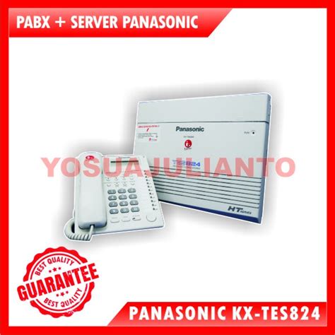 Jual Mesin Telepon Pabx Panasonic Kx Tes Kapasitas Line Extension Shopee Indonesia