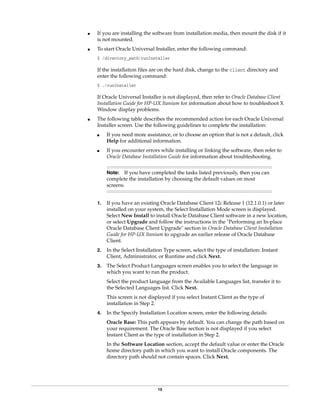 Oracle Database C Client Quick Installation Guide PDF