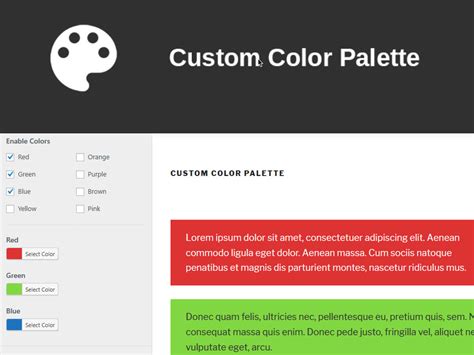 Custom Colors In Gutenberg Plugin Publishing Blog