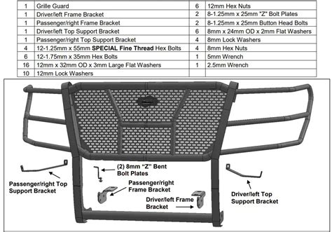 Steelcraft Hd Car Grille Guards Instruction Manual