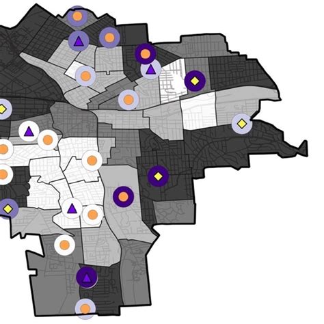 Map Of Lcsd K 8 And Traditional School Enrollment And Raceethnicity