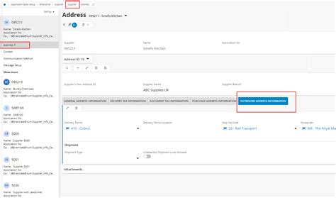 Outbound Address Information Ifs Community