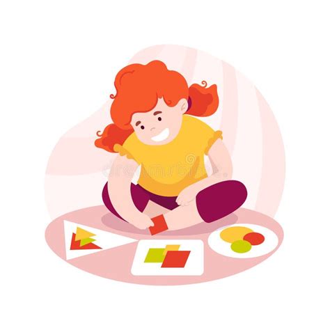 Sort And Classify Objects Isolated Cartoon Vector Illustration Stock