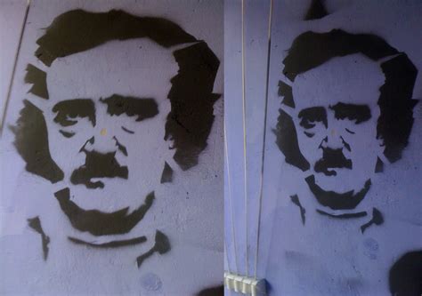 Edgar Allan Poe Stencil By Thewalrus99 On Deviantart