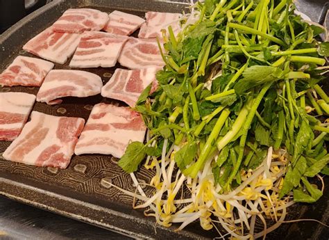 생활의 달인 은둔식달 서울 용산구 미나리 삼겹살 달인 김정숙 달인 미나리 냉삼겹살 주먹김밥