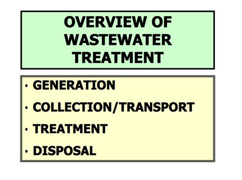 Overview Of Wastewater Treatment Aquaenergy Expo Knowledge Hub