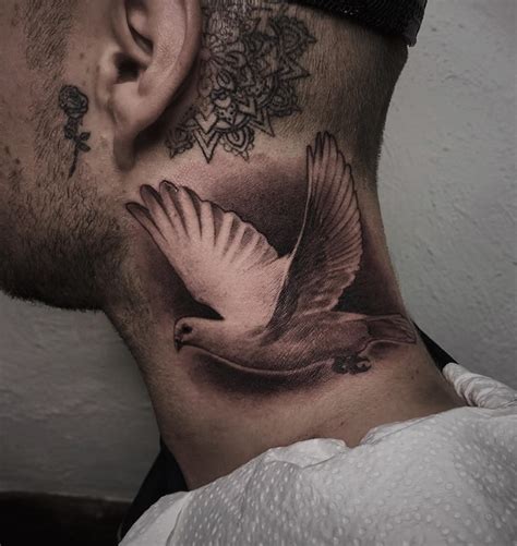Share 78 Small Bird Tattoos On Neck In Cdgdbentre
