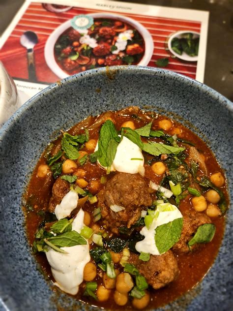 Moroccan Meatball Stew Rmealkits