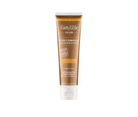 GAMARDE FLUIDE AUTOBRONZANT