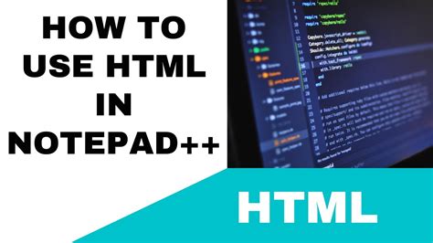 HTML HOW TO CODE HTML IN NOTEPAD TUTORIAL YouTube