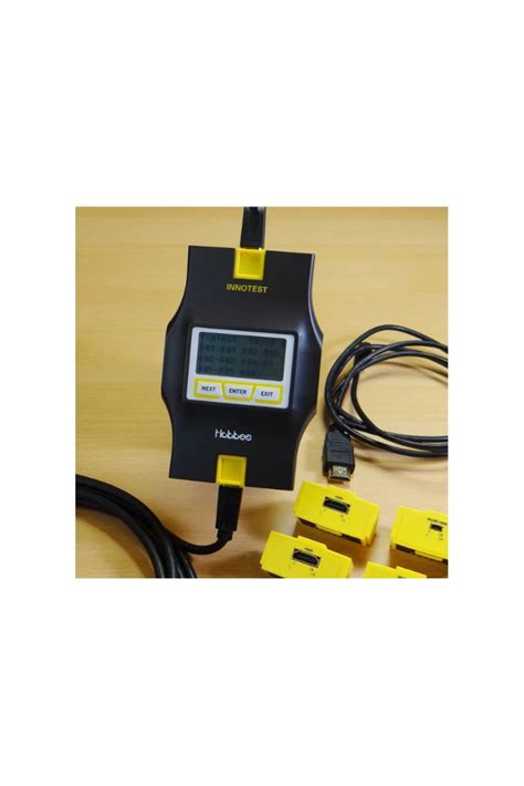 HOBBES INNOTEST Module Cable Tester HDMI Module Kit Case SOMI NETWORKS