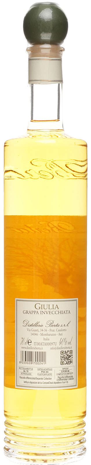 Berta Grappa Giulia Ml Bei Grappa De