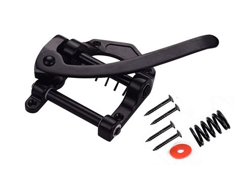 BLACK BIGSBY STYLE TREMOLO VIBRATO BRIDGE - Clandestine Guitars ...