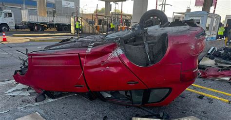 Accidente Fatal En Panamericana Un Automovilista Chocó Contra El Muro