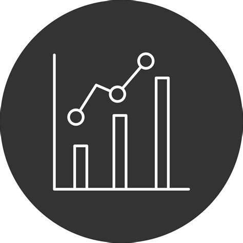 Line Chart Vector Icon 21330427 Vector Art At Vecteezy