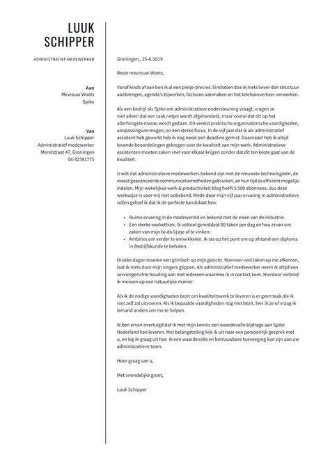 Motivatiebrief Schrijven Korte Motivatiebrief Voorbeeld Voorbeeld